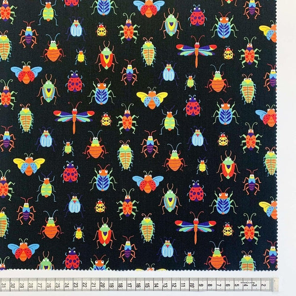 Premium Cotton Quilting Fabric Bugs and Critters by Nutex Fabrics – Mad ...