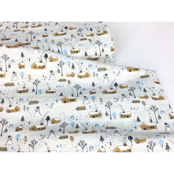 Snowy Weather Grey ~ Winter Days by Lisa Glanz for Michael Miller, 100 ...